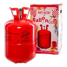 Helium-Flasche Party Factory » ideal für 50 Ballons | MÄC-GEIZ